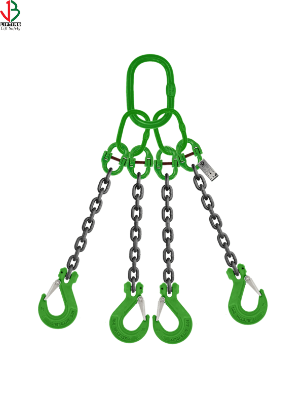 Four Leg Chain Sling With Hook Safe Secure Trading